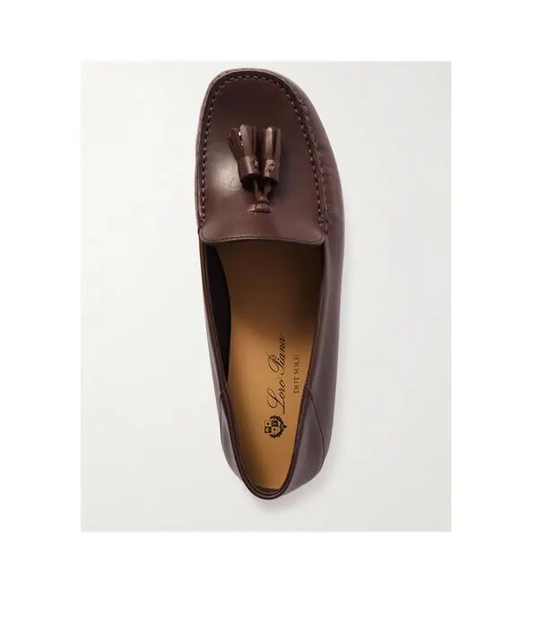 Loro Piana Tassel Loafers - Dark Brown