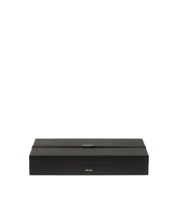 Prada Saffiano Leather Backgammon Set