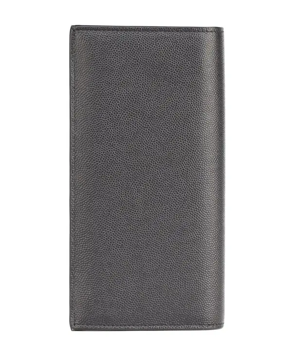 Saint Laurent Long Logo Appliqué Wallet