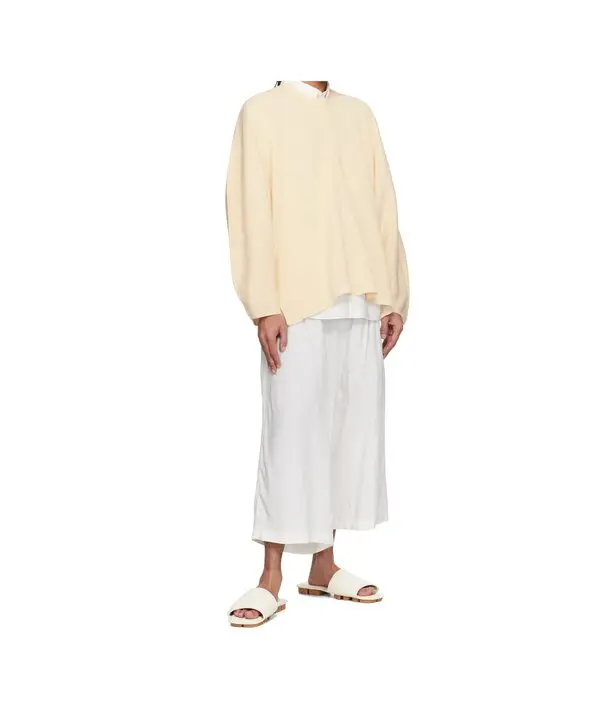 Issey Miyake Homme Plissé Pleated Cotton Sweater