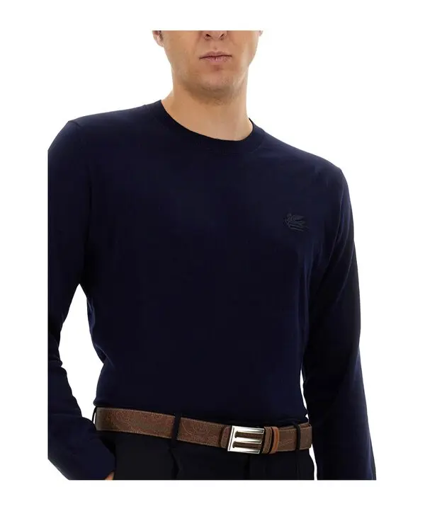 Etro Pegasus Embroidered Crewneck Sweatshirt