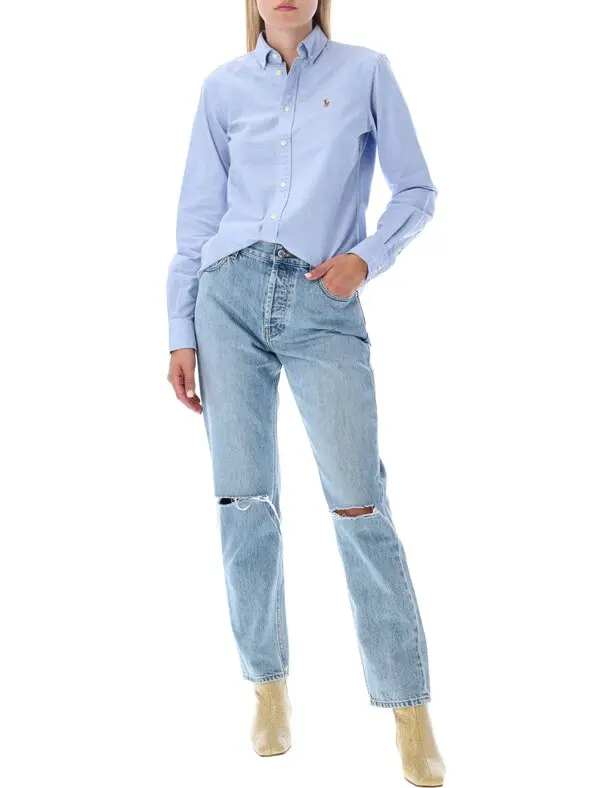 Polo Ralph Lauren Embroidered Logo Button-down Shirt