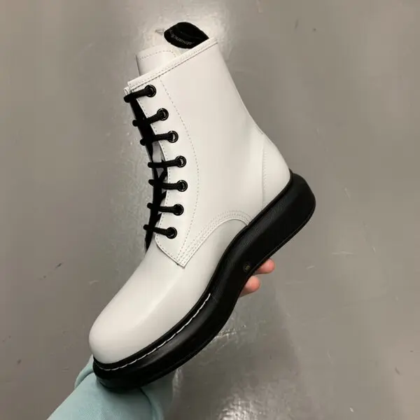 Alexander McQueen Platform Ankle Boots