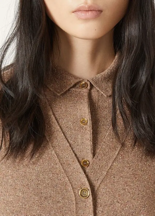 Loro Piana Long-sleeved Knitted Cardigan