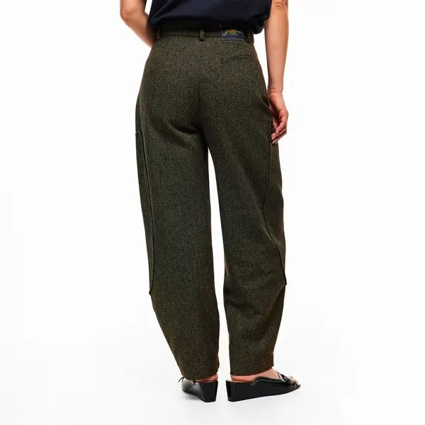 GANNI High Waist Casual Pants