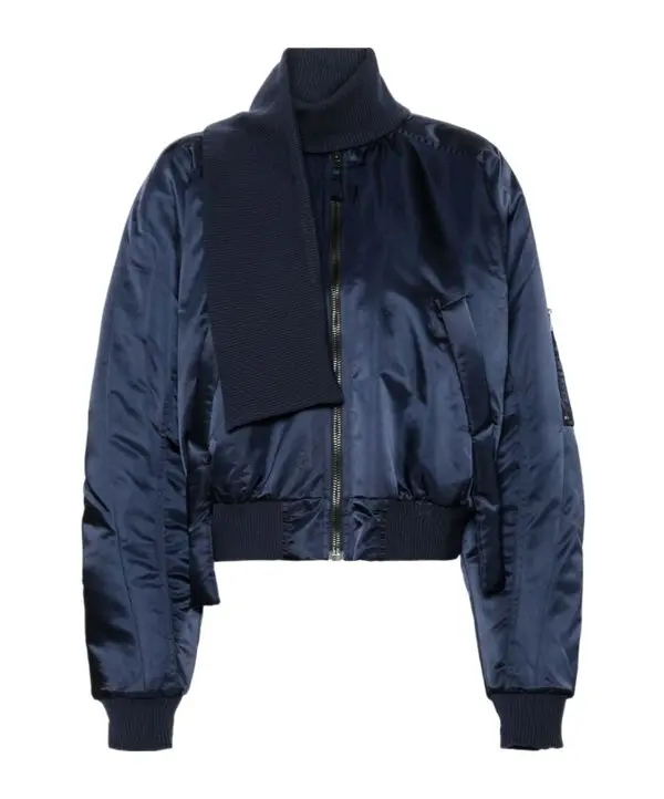 Ottolinger Long-sleeved High-neck Bomber Jacket