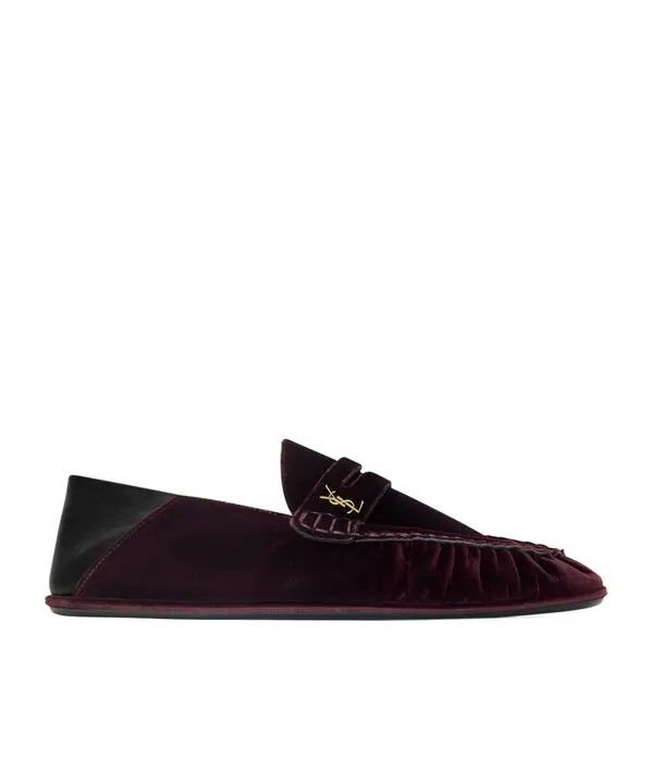 Saint Laurent Round-toe Loafers