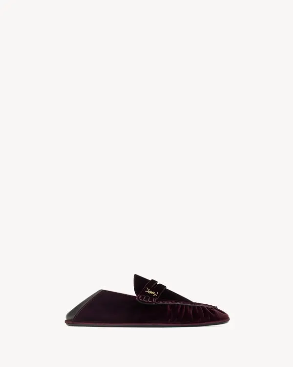 Saint Laurent Round-toe Loafers