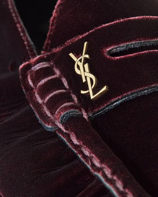 Saint Laurent Round-toe Loafers