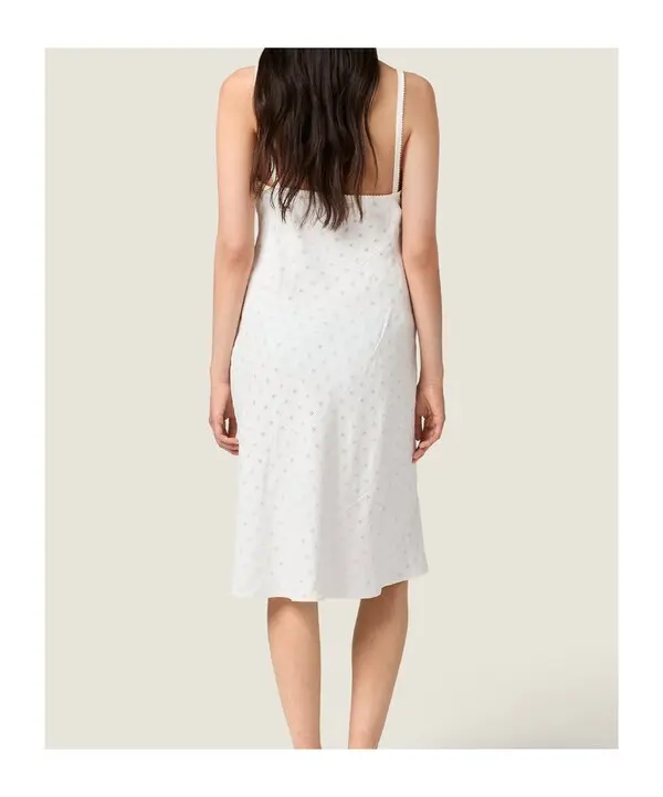 Miu Miu Cady Eyelet Lace Dress