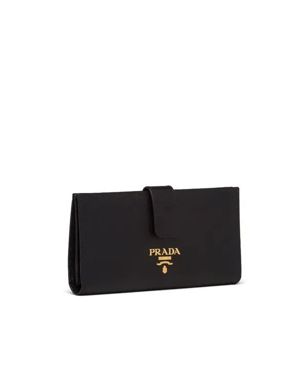Prada Large Saffiano Leather Wallet