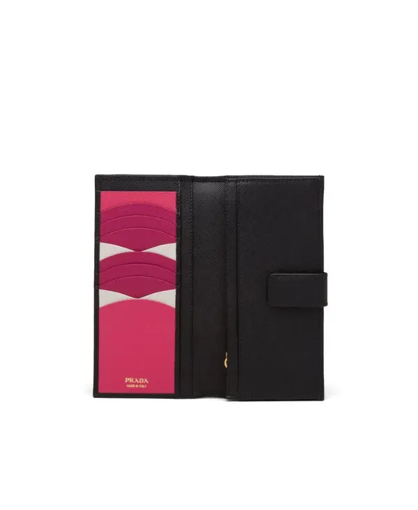 Prada Large Saffiano Leather Wallet
