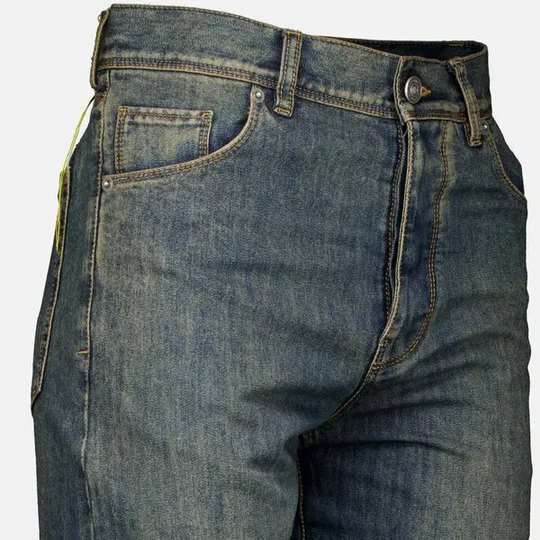 Fendi Washed Denim Pants - Blue