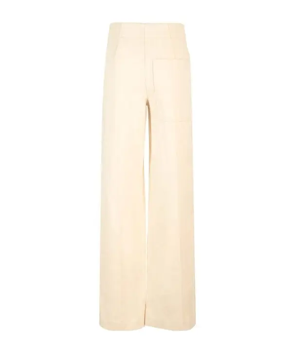 THE SEAFARER High-waisted Wide-leg Trousers
