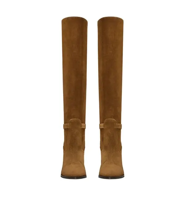 Saint Laurent Diane Pointed Toe Stiletto Boots