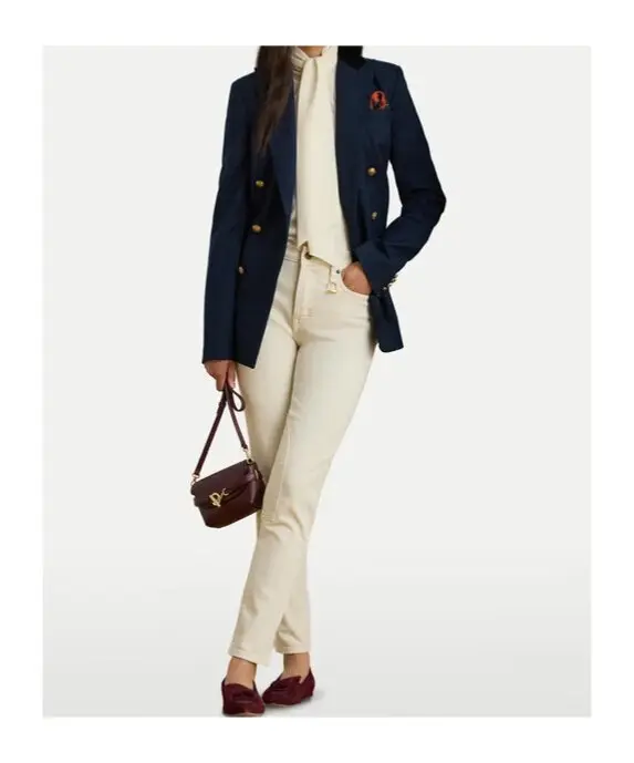 Ralph Lauren Tie-neck Blouse - Nude