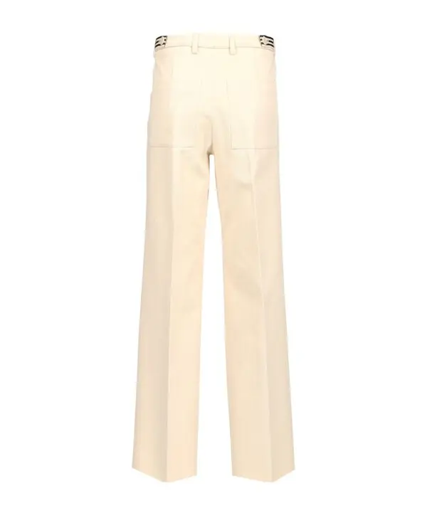 THE SEAFARER Pauline Wide Leg Trousers With Striped Belt