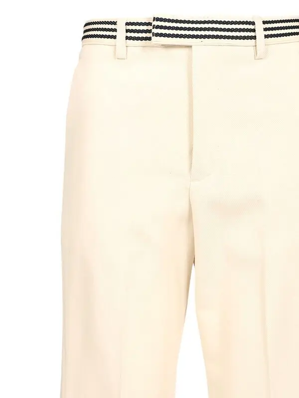 THE SEAFARER Pauline Wide Leg Trousers With Striped Belt