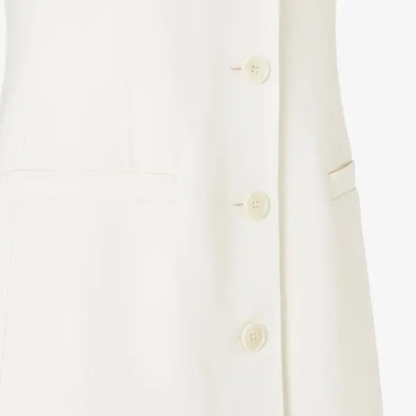 Fendi Ivory Wool Dress