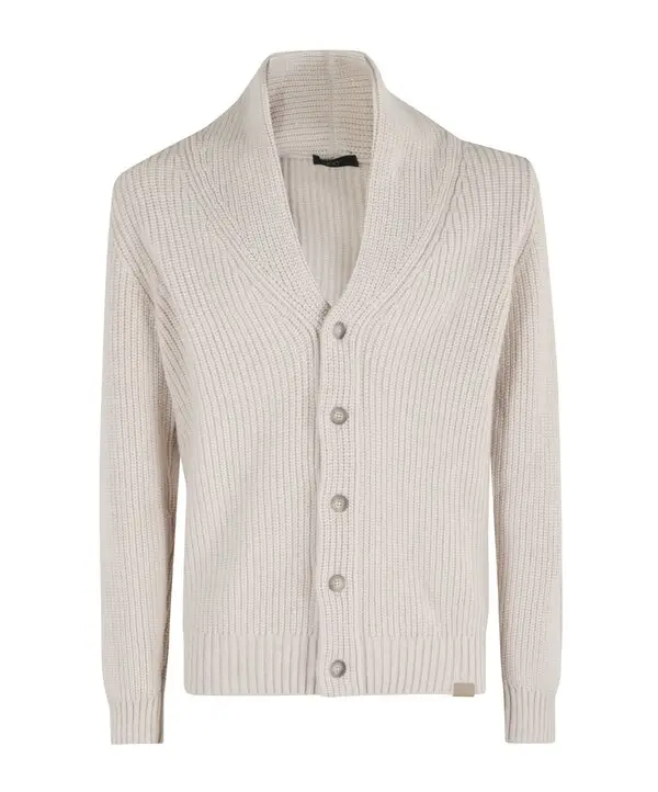 FAY Shawl Collar Cardigan