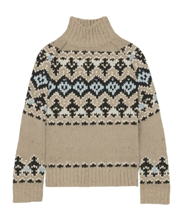 MC2 SAINT BARTH High-neck Fair Isle Jumper