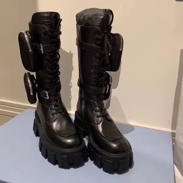Prada Monolith Boots