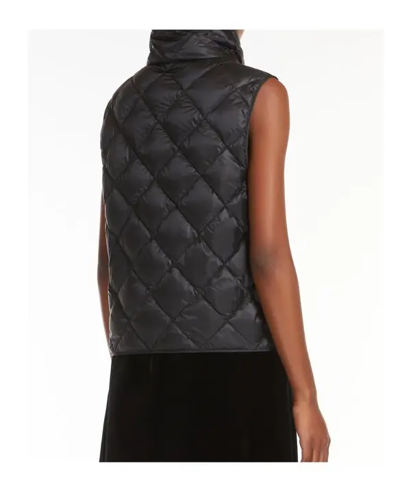 Max Mara High Neck Drawstring Gilet