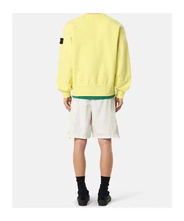 Stone Island Logo-patch Raglan-sleeve Sweater
