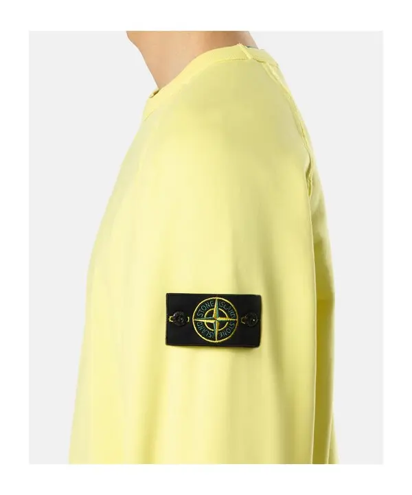 Stone Island Logo-patch Raglan-sleeve Sweater