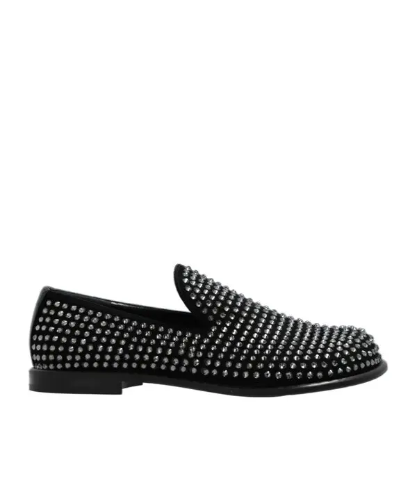 J.W.ANDERSON Crystal-embellished Loafers