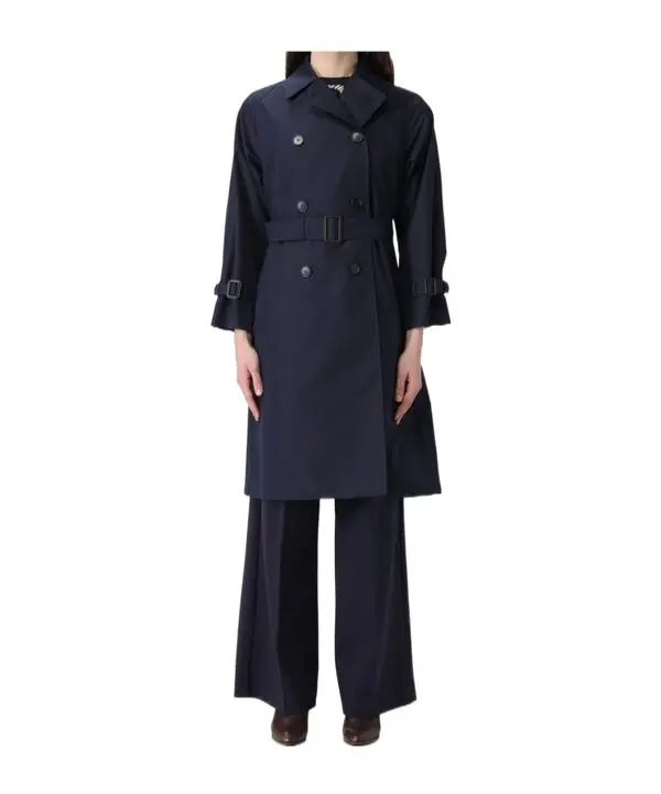 Max Mara Ghia Belted Gabardine Trench Coat