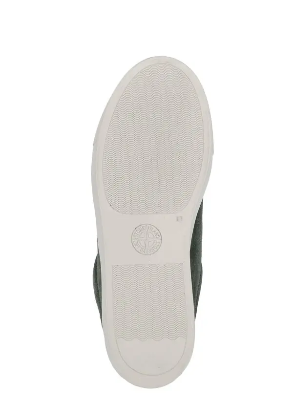 Stone Island Logo Patch Low-top Sneakers