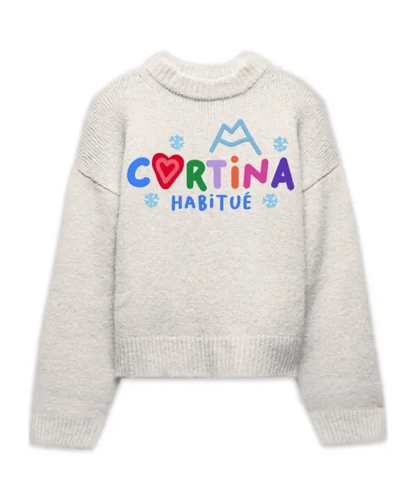 MC2 SAINT BARTH Long-sleeved Knitted Sweater