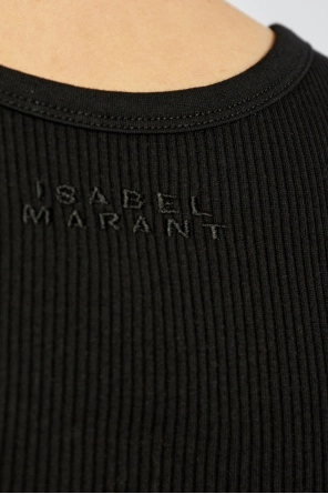Isabel Marant Étoile Thea Ribbed Tank Top