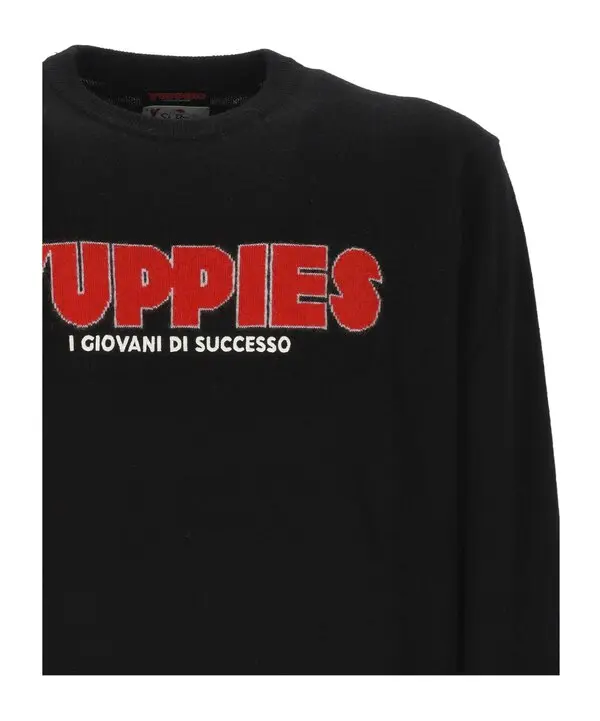 MC2 SAINT BARTH Long Sleeve Sweater - Black