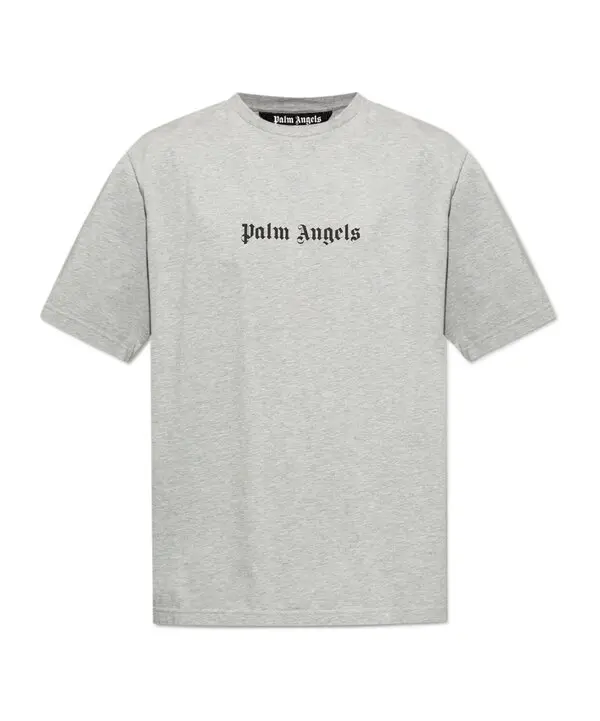 Palm Angels Logo Printed Crewneck T-shirt