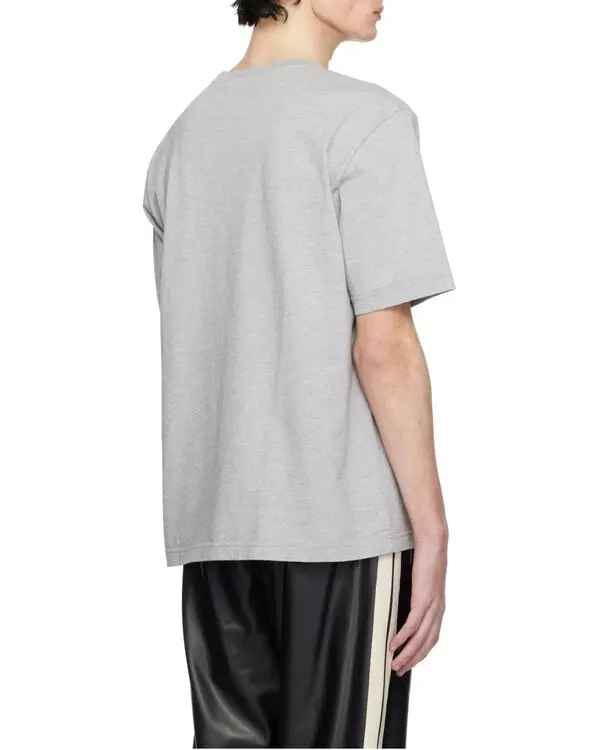 Palm Angels Logo Printed Crewneck T-shirt