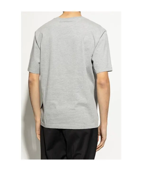 Palm Angels Logo Printed Crewneck T-shirt