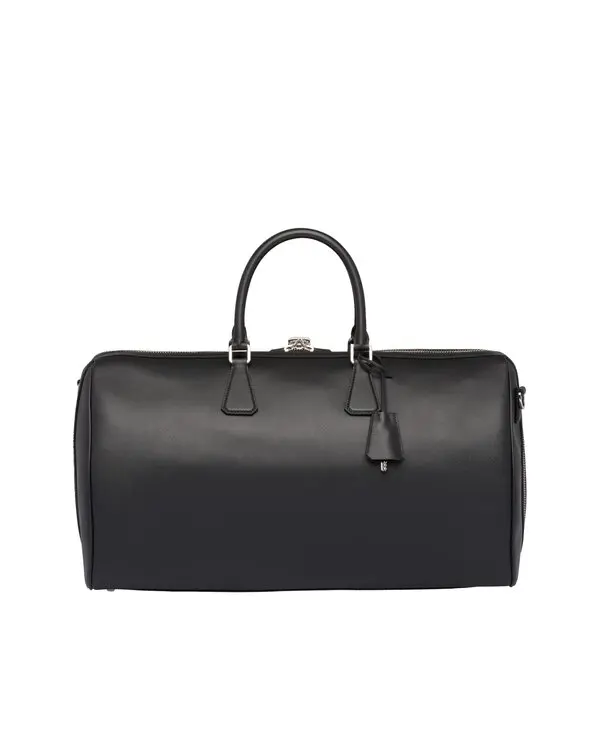 Prada Saffiano Leather Travel Bag