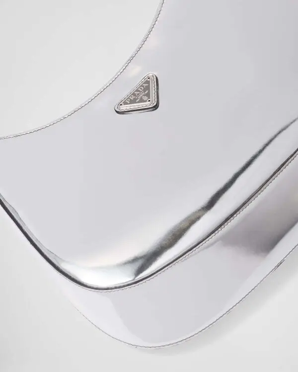 Prada Cleo Brushed Leather Shoulder Bag