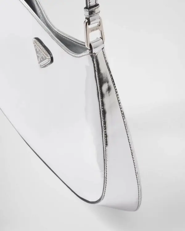 Prada Cleo Brushed Leather Shoulder Bag