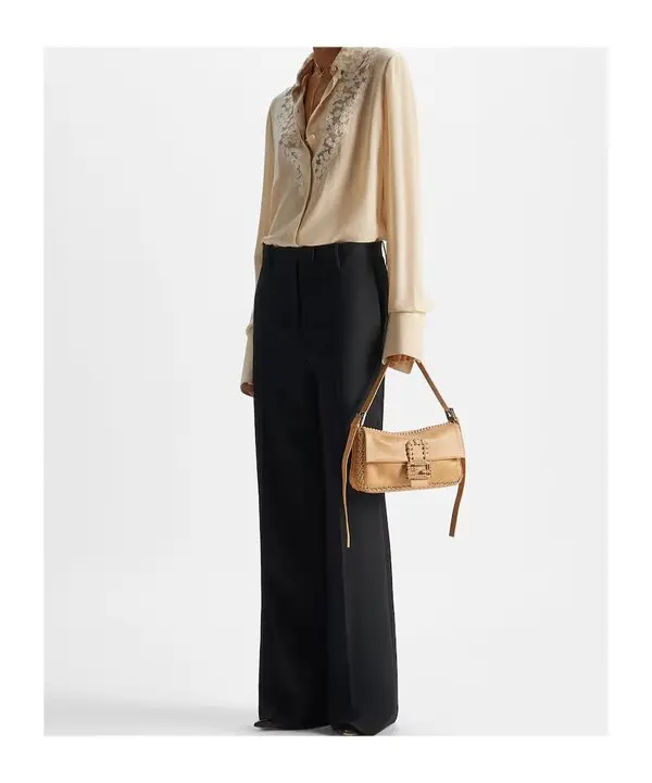 Fendi Grain De Poudre Tailored Trousers