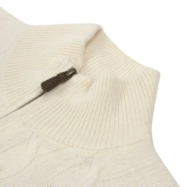 Polo Ralph Lauren Pony Embroidered Cable Knit Quarter Zip Jumper