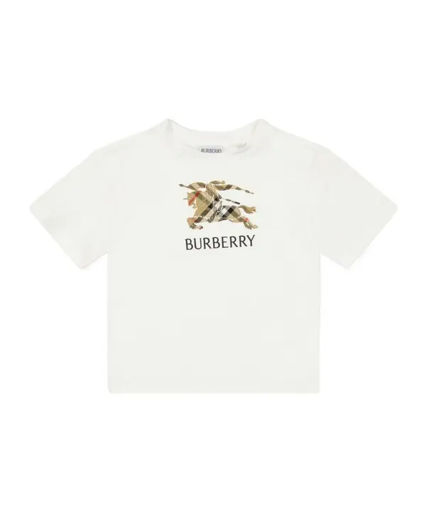 Burberry Logo Crew Neck T-shirt - White