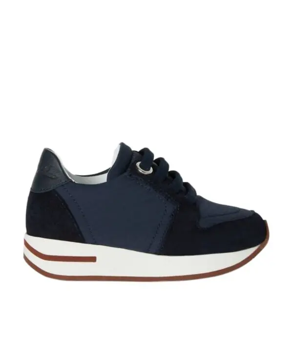 Loro Piana My Wind Flat-bottomed Casual Sneakers - Black