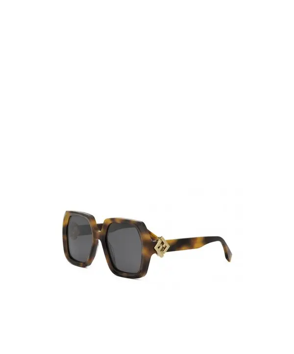 Fendi Logo Full-frame Sunglasses