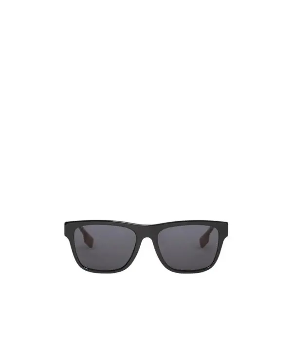Burberry Check Rectangular Sunglasses