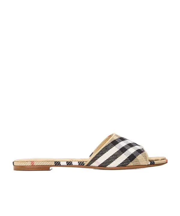 Burberry Burb Sloane Flat Sandals