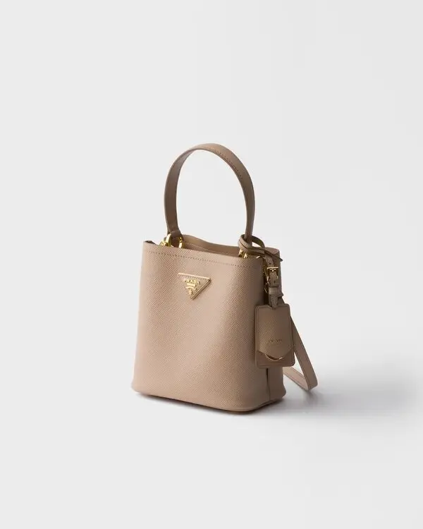 Prada Panier Mini Saffiano Leather Bag