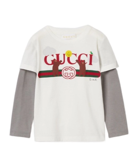 Gucci Cotton T-shirt With Graphic Print